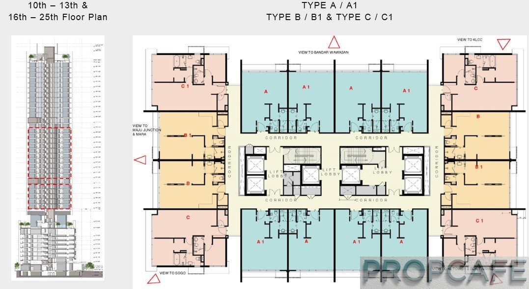 PROPCAFE Review : Anggun Residences @ KL City Centre by UDA Holdings ...