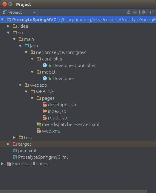 Руководство по Spring. Spring MVC Framework (основы). – PROSELYTE