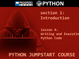 Python Jumpstart Course Section 1 Introduction Lesson 4 Writing