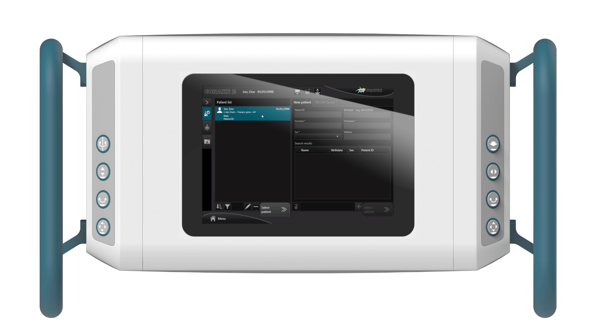 Control unit and X-ray column Your central command center - PROTEC - X-Ray