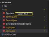 Menu Driven Bank Account Program In Java Using Classes Object