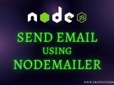 How To Send Email From Node Js Using Nodemailer Module