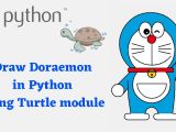 Let S Draw A Doraemon Using Python Turtle Source Code
