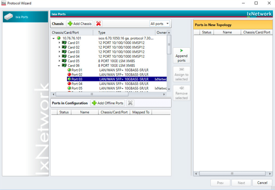 IxNetwork : Using IxNetwork NextGEN Framework Blog-2