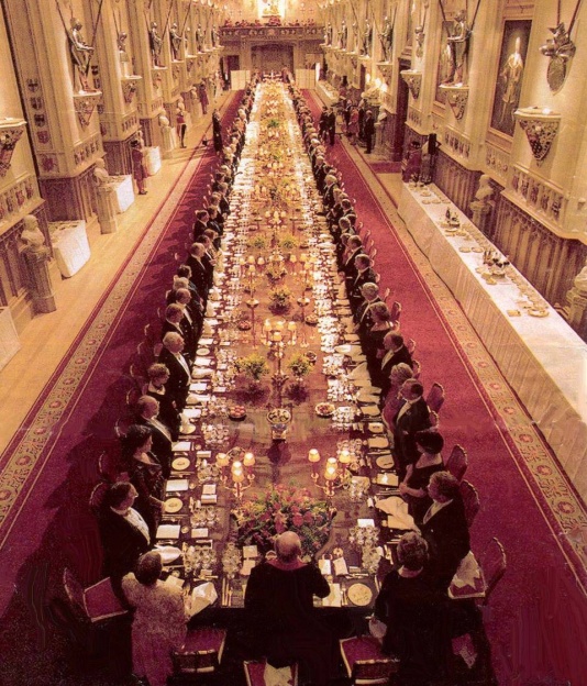 Las mesas de los banquetes (I) - Protocolo a la vista