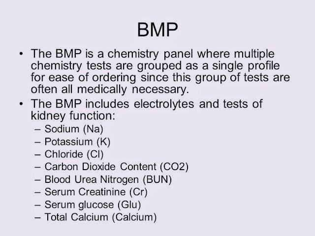 Normal values of basic metabolic panel - PT Master Guide