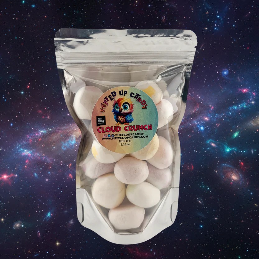 Cloud Crunch Puffed Up Candy