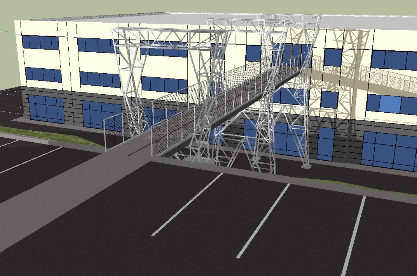 Footbridge to look like transmission towers planned for SEL – Pullman Radio