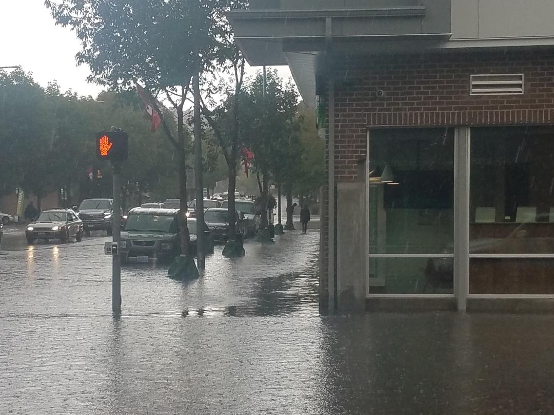 Nearly an inch of rain in less than an hour caused Tuesday’s downtown ...