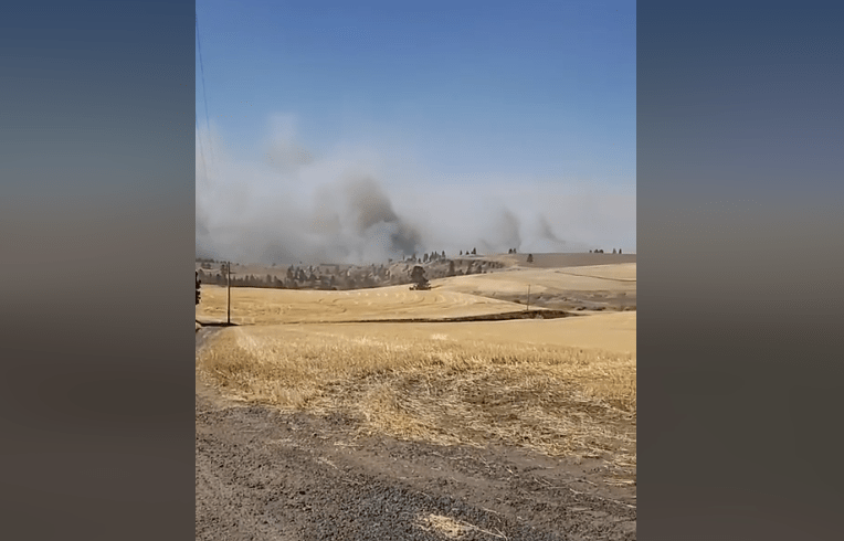 3 Homes Destroyed In Monday’s Fire Outside Colfax – Pullman Radio