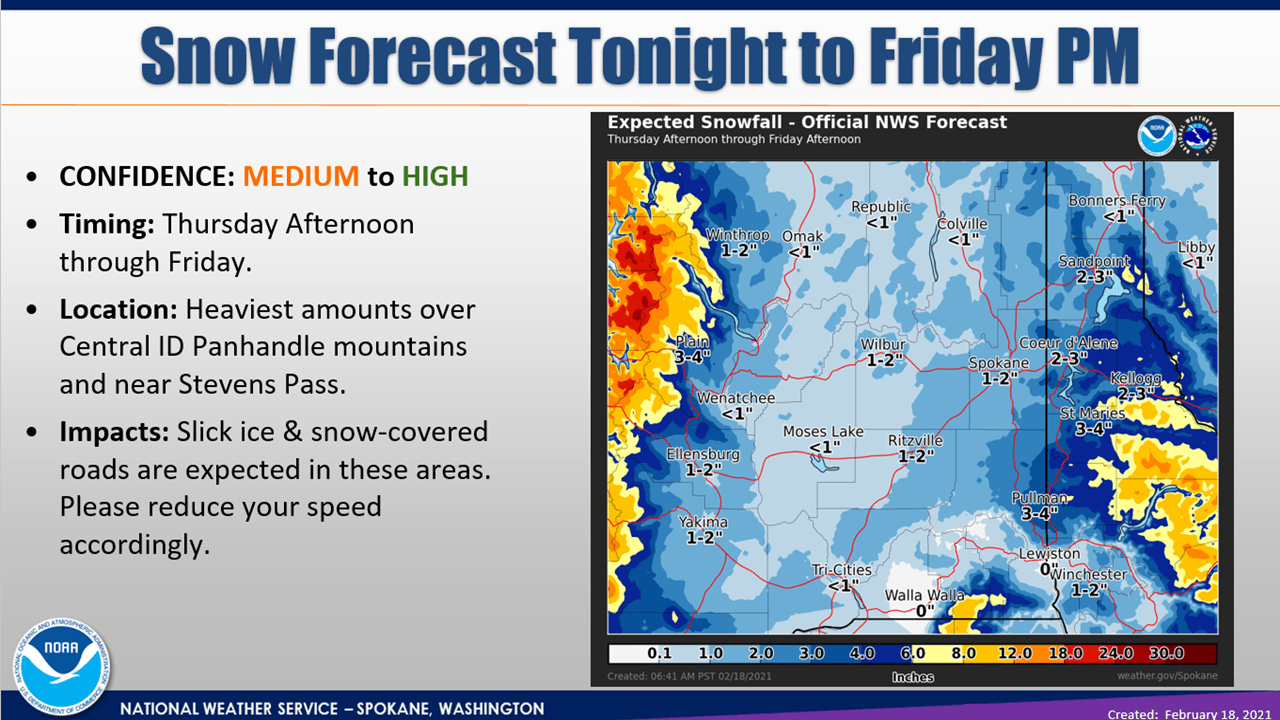 Winter Weather Advisory For The Palouse 2 To 4 Inches Tonight – Pullman ...
