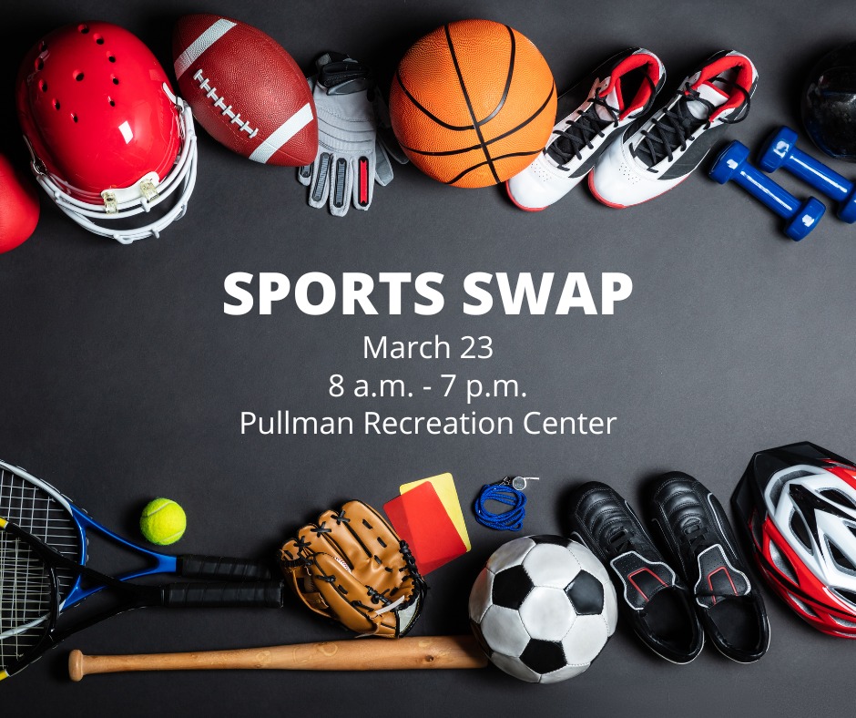 City Of Pullman Hosting Youth Sports Gear Swap Thursday – Pullman Radio