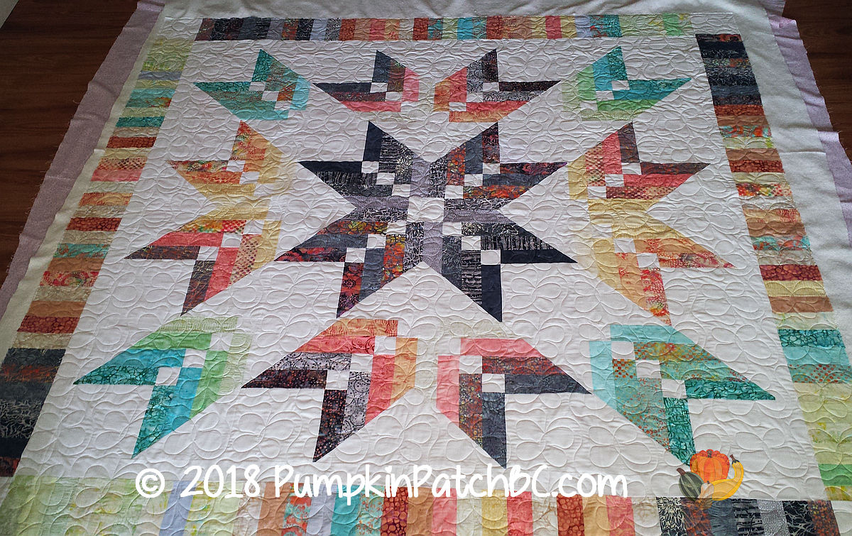 Batik Star - Pumpkin Patch