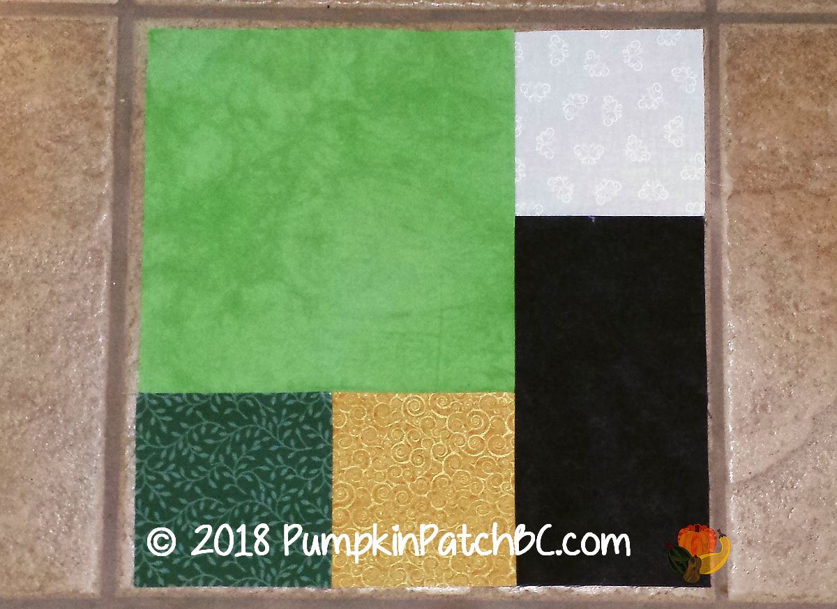 Take Five Block – Quilts for Broncos - Pumpkin Patch