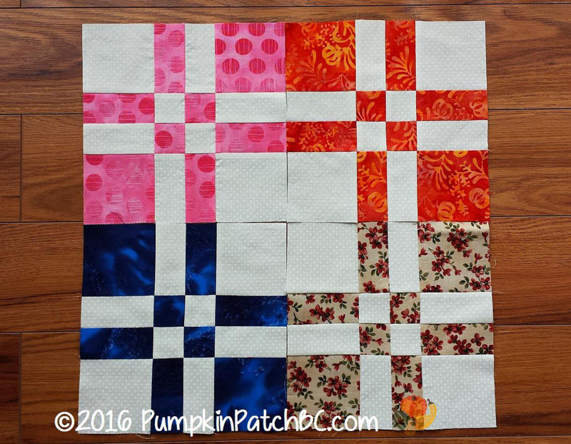 Free Pattern: Hope Chest Quilt - Pumpkin Patch