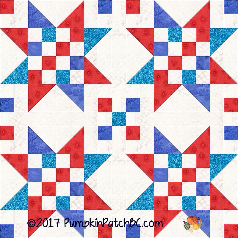 Free Pattern: Scrap Jar Stars - Pumpkin Patch