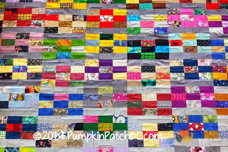 Rectangular Nine Patch - Pumpkin Patch