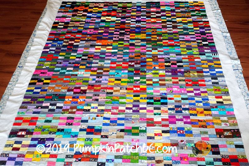 Rectangular Nine Patch - Pumpkin Patch