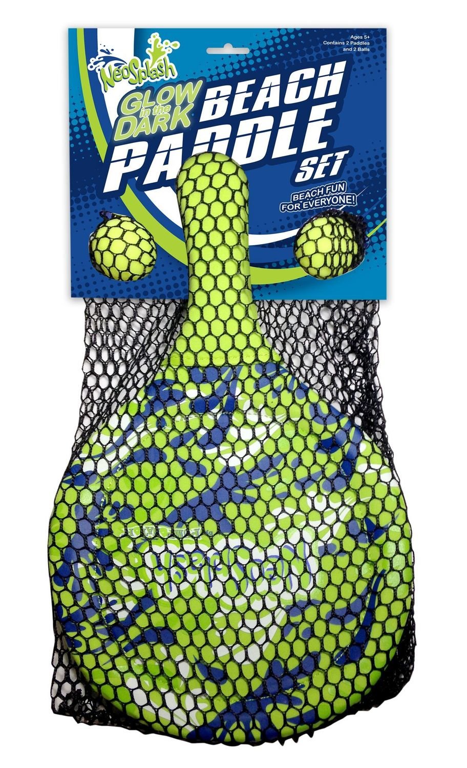 NEOSPLASH BEACH PADDLE SET