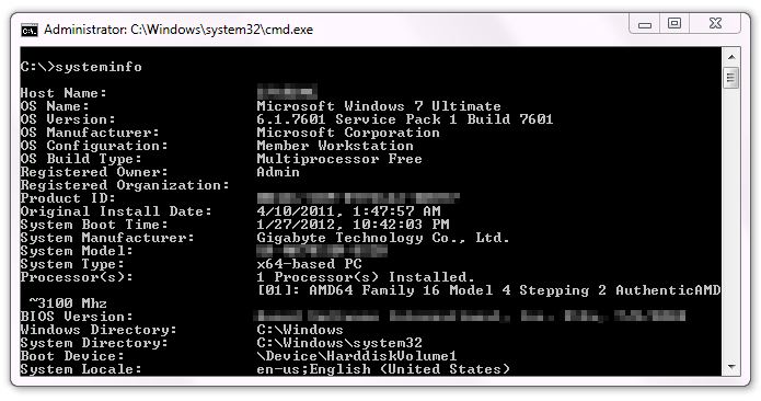 How To View System Information In Windows 7 GUI And Command Prompt how-to-view-system-information-in-windows-7-gui-and-command-prompt