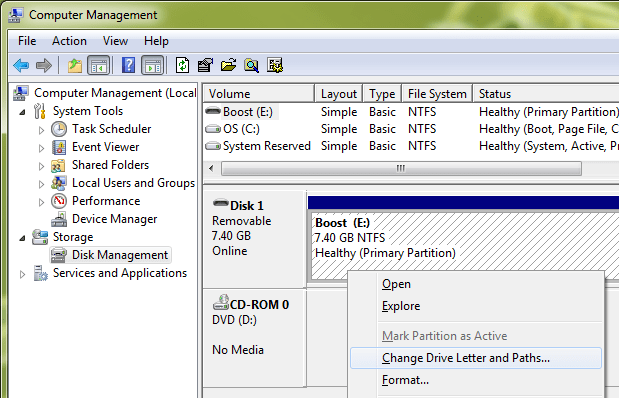 How to mount a drive as a folder on Windows 7 - Pureinfotech