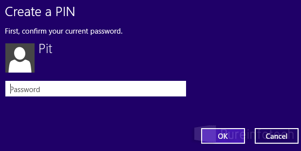 How to create a PIN password in Windows 8 (Step-by-Step) - Pureinfotech