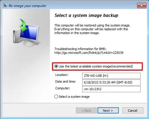 How to create full backup on Windows 10 - Pureinfotech
