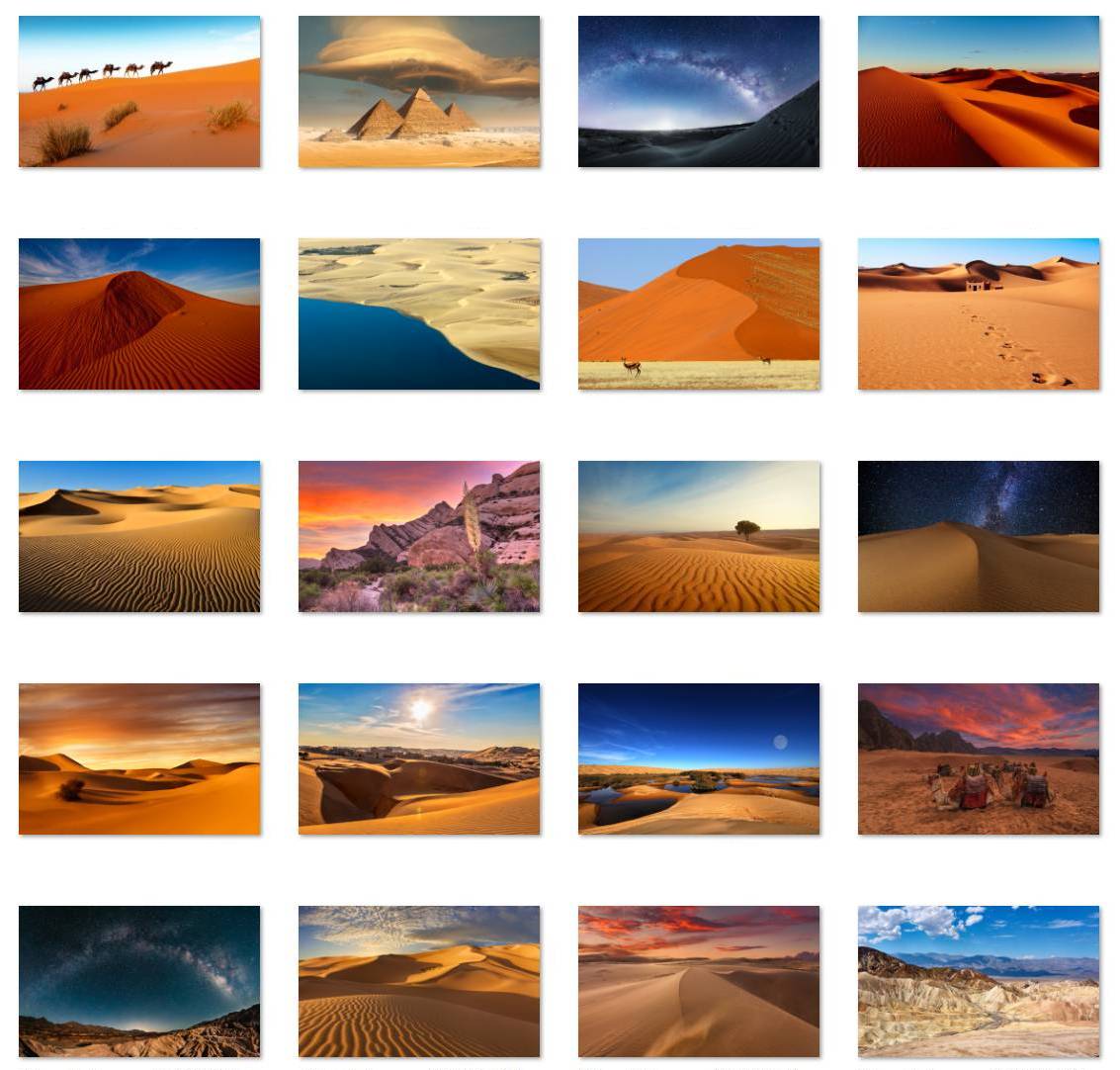 In The Desert theme for Windows 10 (download) - Pureinfotech