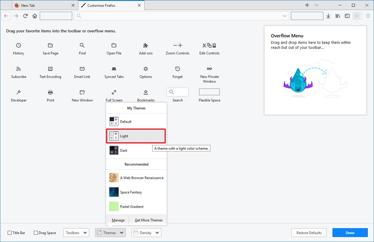 How to stop Firefox from changing to dark or light theme automatically ...