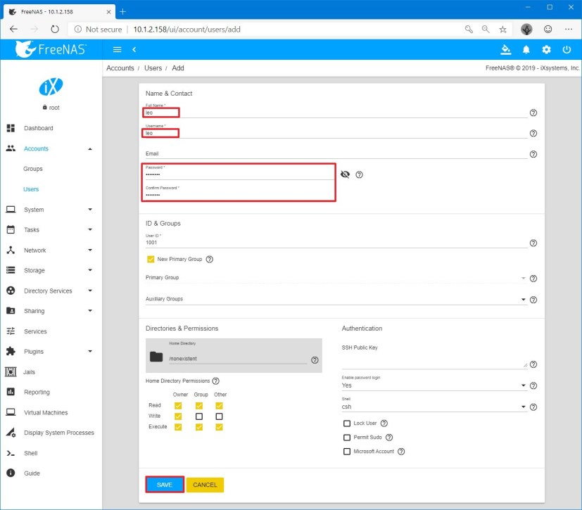 How to set up network file sharing on FreeNAS - Pureinfotech