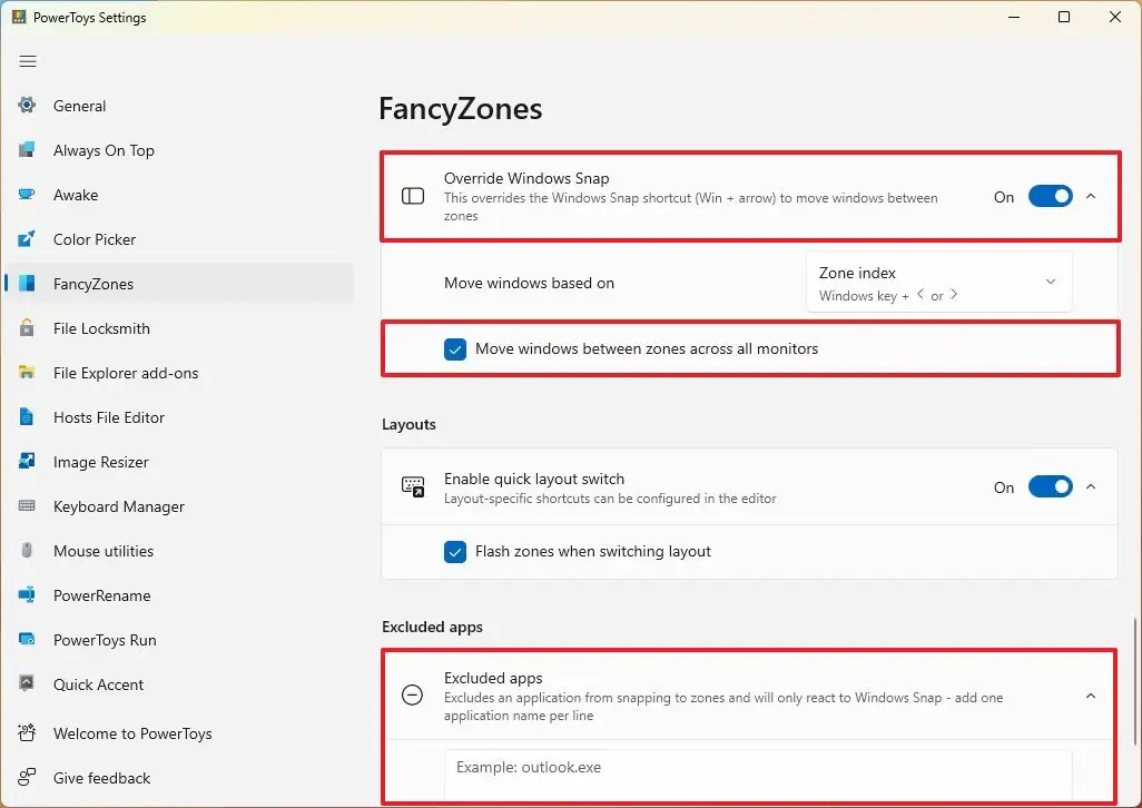 How to create custom Snap layouts on Windows 11, 10 - Pureinfotech