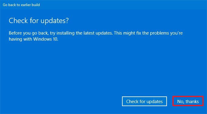 How to uninstall Windows 10 21H1, May 2021 Update - Pureinfotech