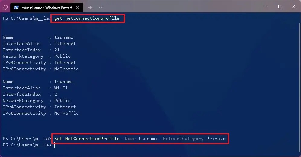 How to change network profile type on Windows 11 - Pureinfotech