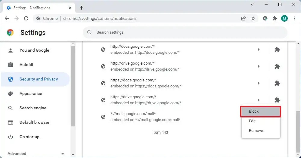 How to stop web notifications in Chrome, Firefox, Edge on Windows 11 - Pureinfotech