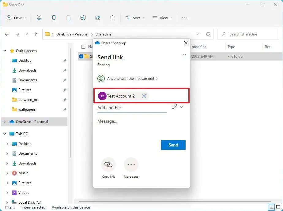 How to share files in OneDrive - Pureinfotech