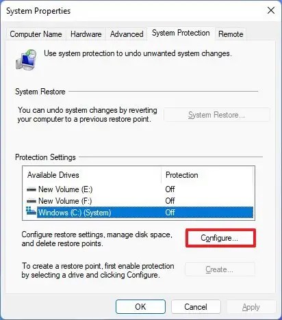 How to schedule automatic restore points on Windows 11 - Pureinfotech