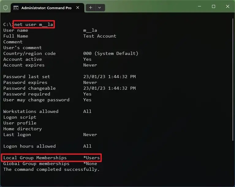 How to check if account is admin or standard on Windows 11 - Pureinfotech