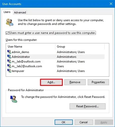 How to create local account on Windows 10 - Pureinfotech