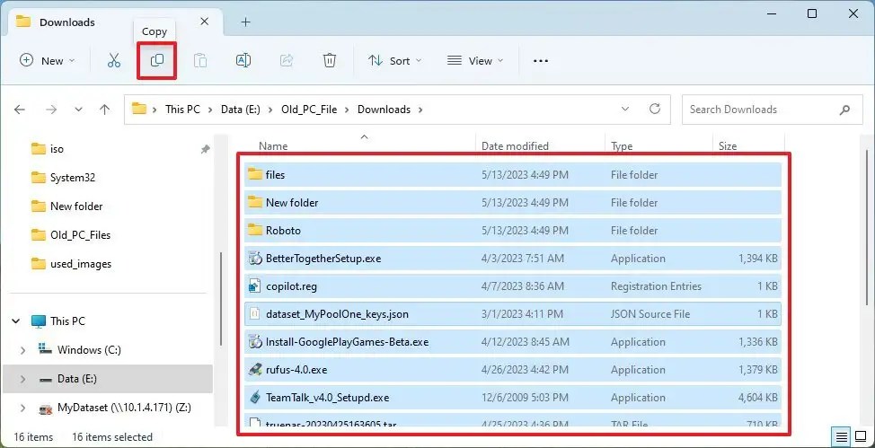 How to transfer files to new computer on Windows 11 - Pureinfotech