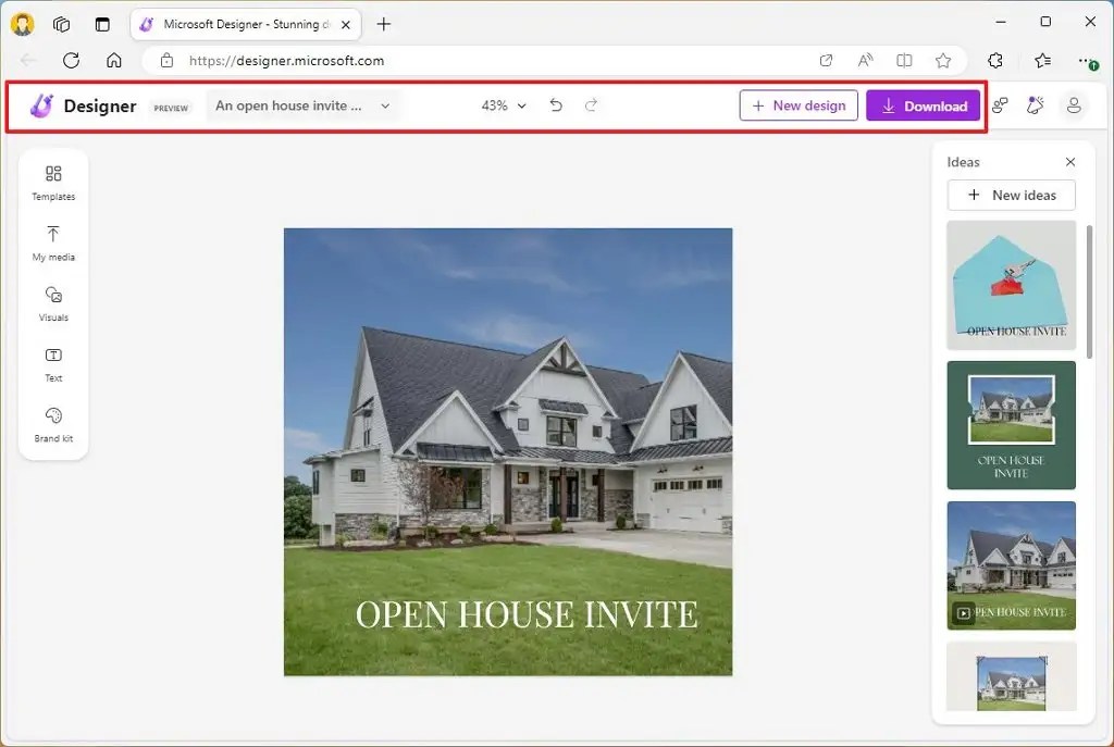 How to use Microsoft Designer to create graphics - Pureinfotech