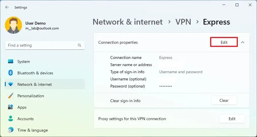 How to export and import VPN connections on Windows 11 - Pureinfotech