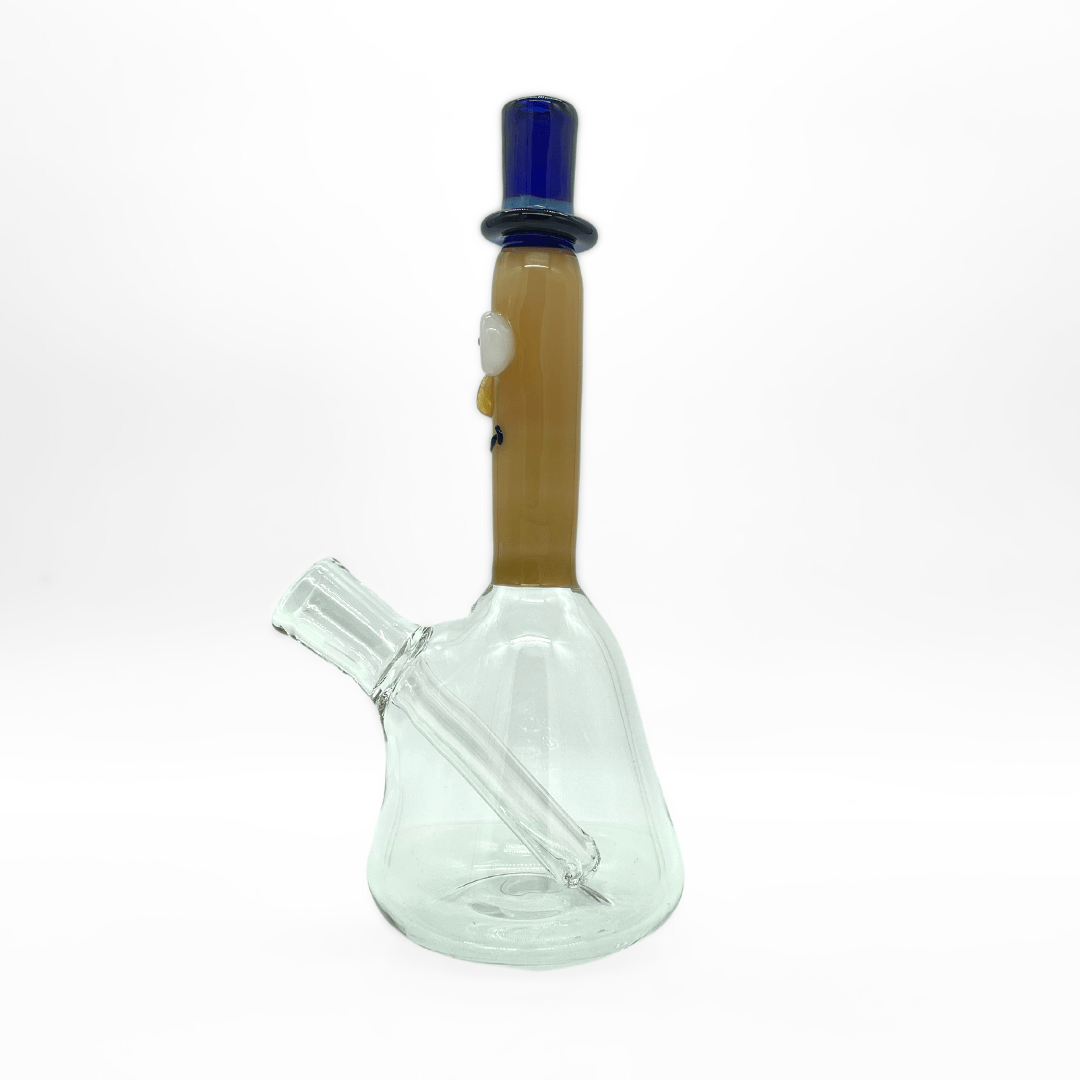 Grey Glass Art Mr. Poopy Rig · PurePuff