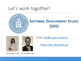 Software Development Studio Sds Website