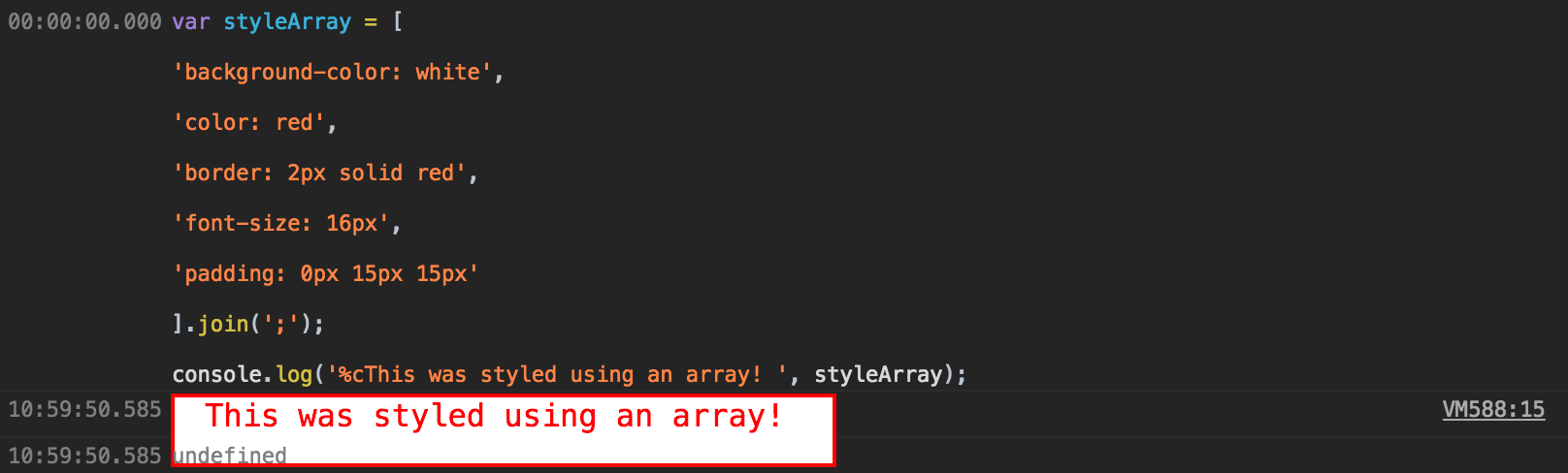 Advanced Console Logging Styling Pixel Pixel