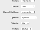 Presetswidget Pymmcore Widgets
