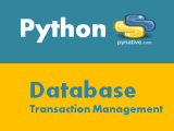 Python Mysql Transaction Management Using Commit And Rollback