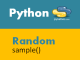 Python Random Sample To Choose Multiple Items From Any Sequence