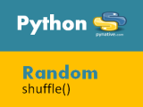 Python Random Shuffle To Shuffle List String