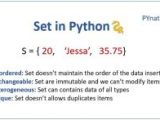 Sets In Python Pynative