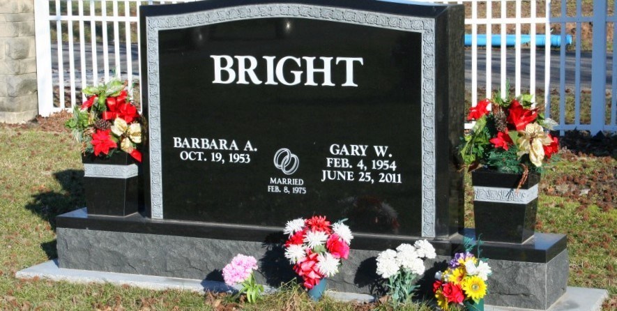 Custom Monuments - Pyramid Marble and Granite